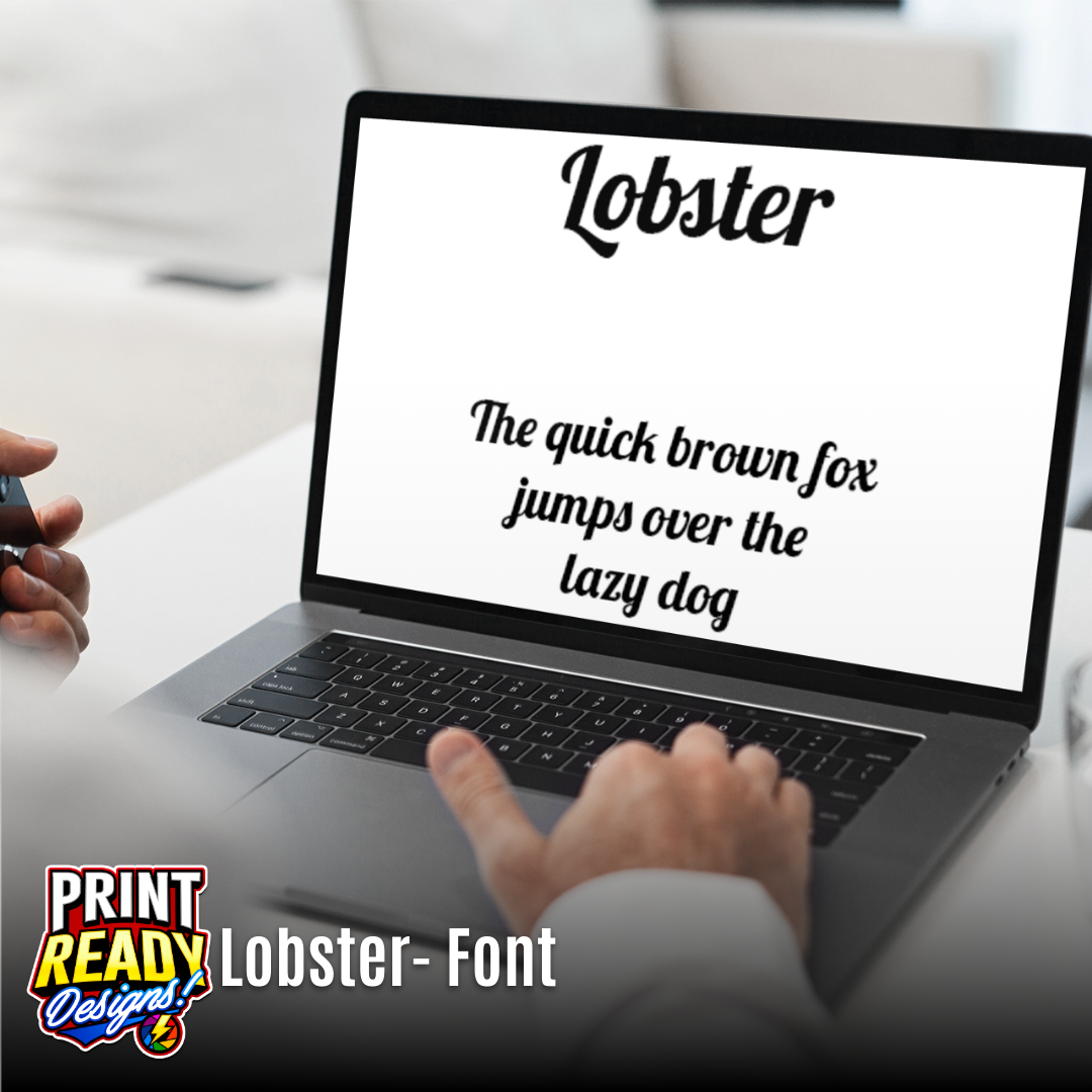 Fonts - Lobster Font